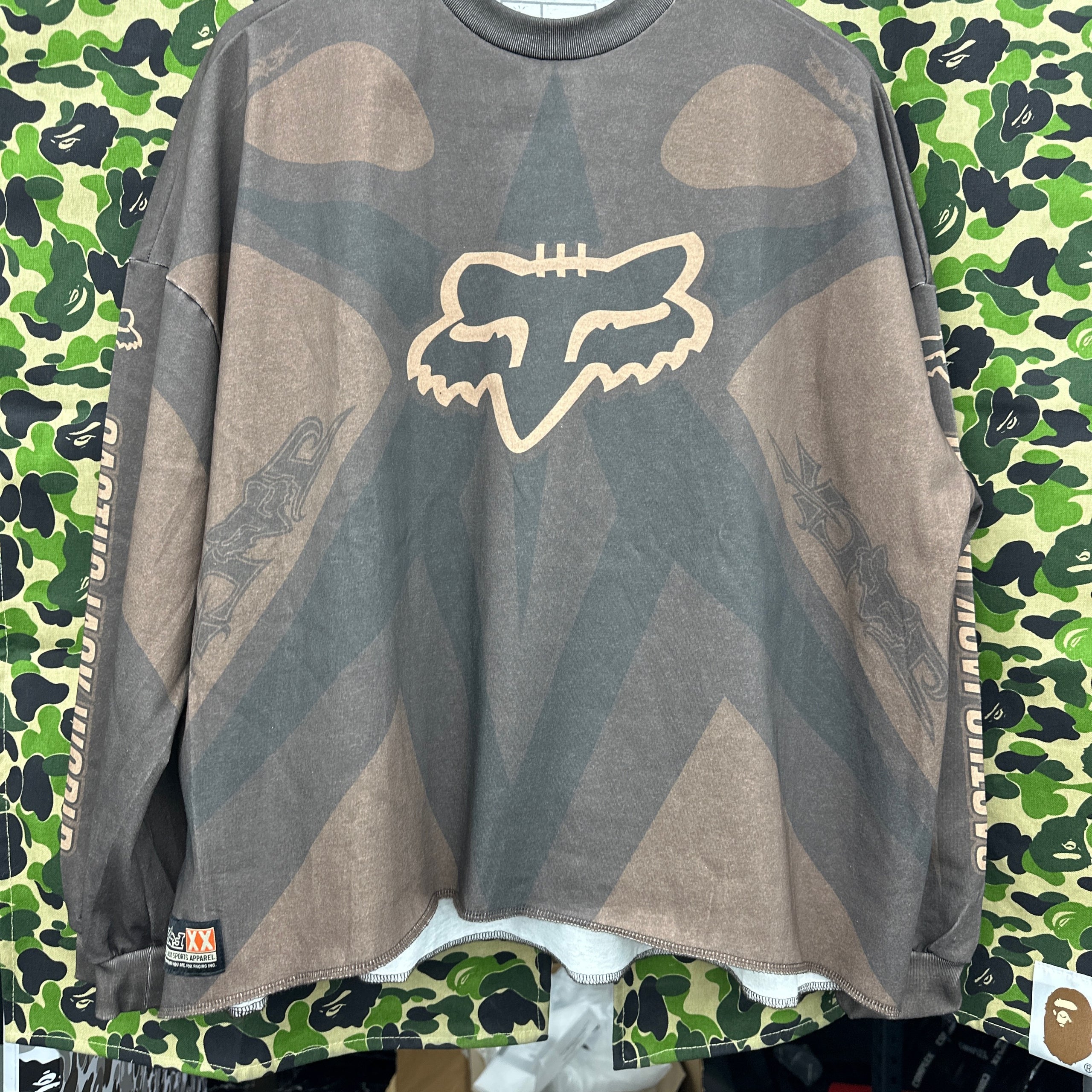 Travis Scott x Fox Brown Long Sleeve - New | Drip Cartel